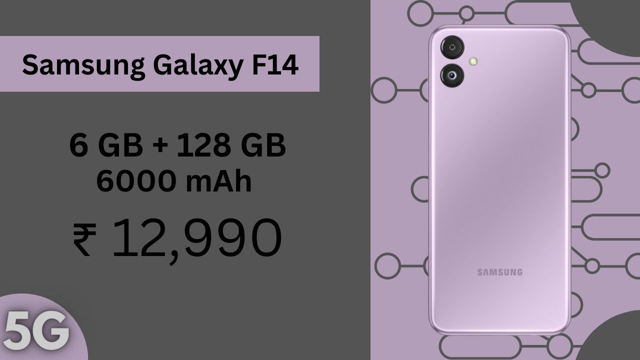 Samsung Galaxy F14 5G Unboxing & First Impression | 6000 mAh Battery🔥 ...