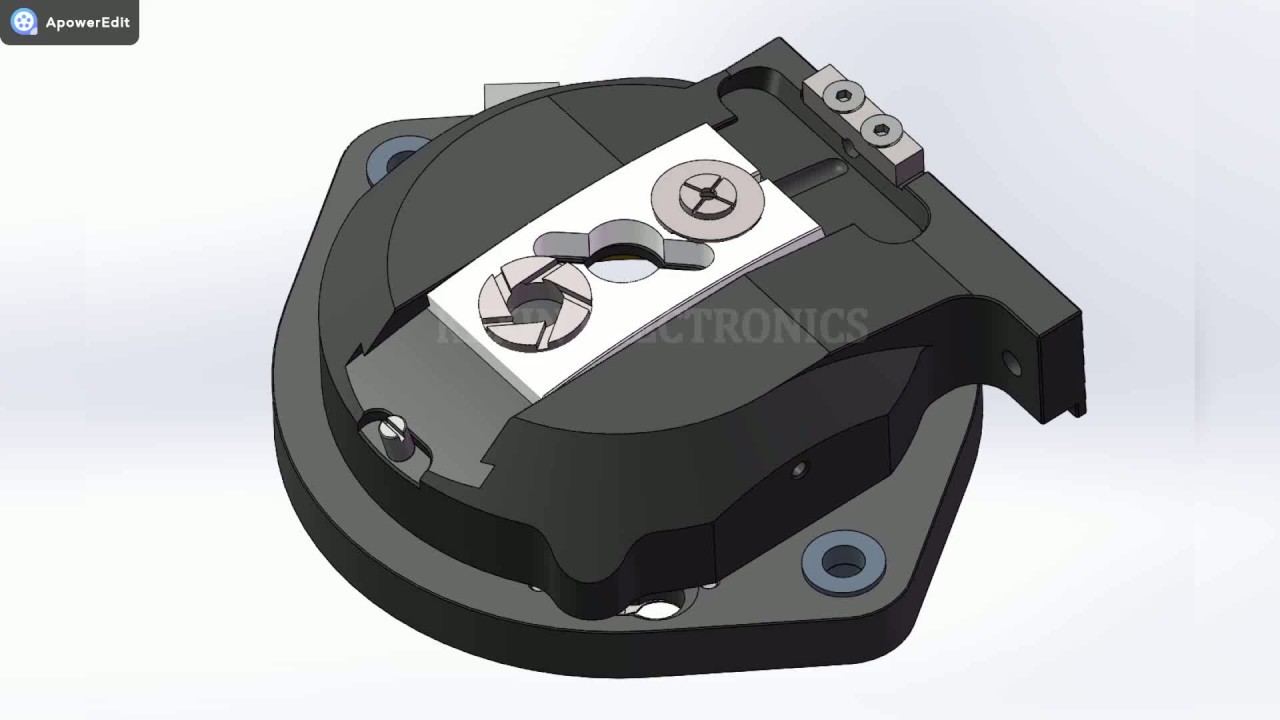 Pressure foot for PCB Schmoll drilling routing machine X6-200-XL - YouTube