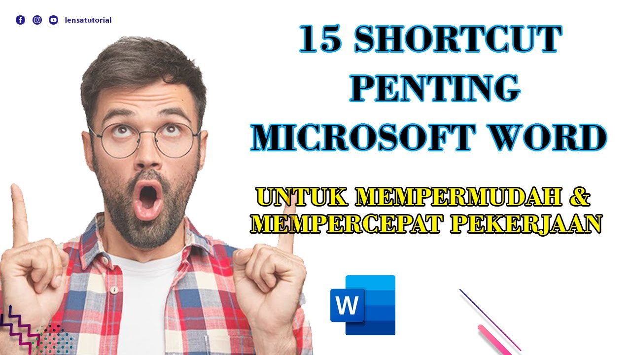 15 SHORTCUT MICROSOFT WORD WAJIB !! SHORTCUT PENTING MICROSOFT WORD ...