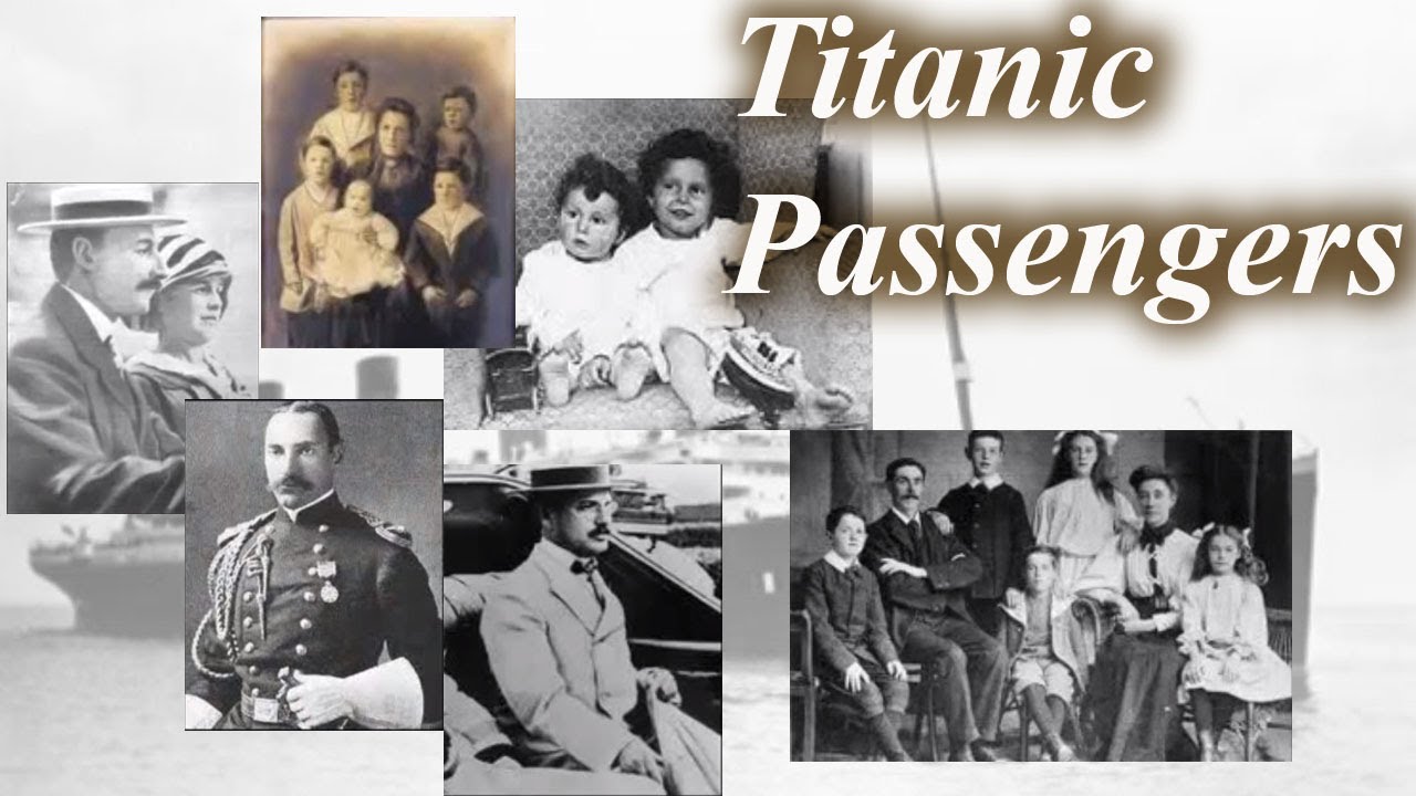Titanic Passengers - YouTube