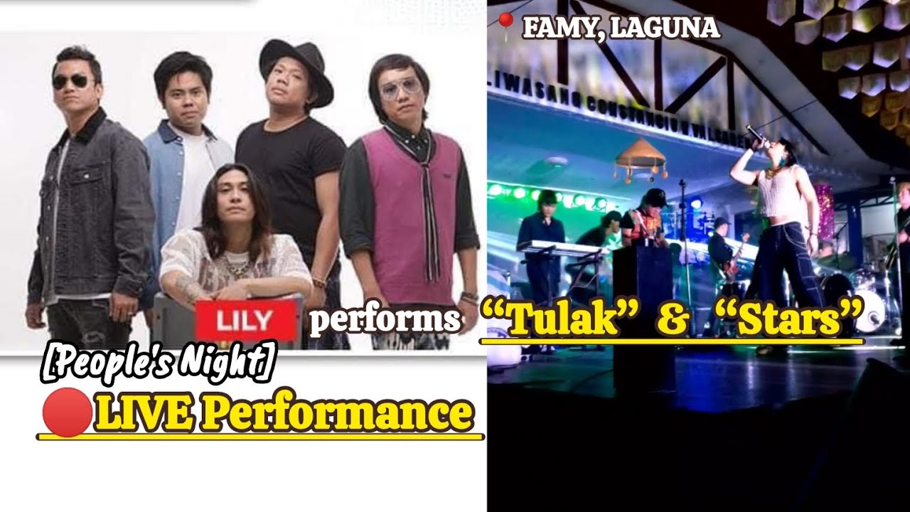 LILY performs “Tulak” & “Stars” (LIVE Performance in Famy, Laguna ...
