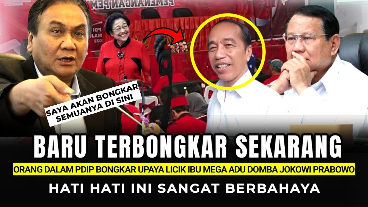 Baru Terbongkar Sekarang, Orang Dalam PDIP Bocorkan Upaya Licik Ibu ...