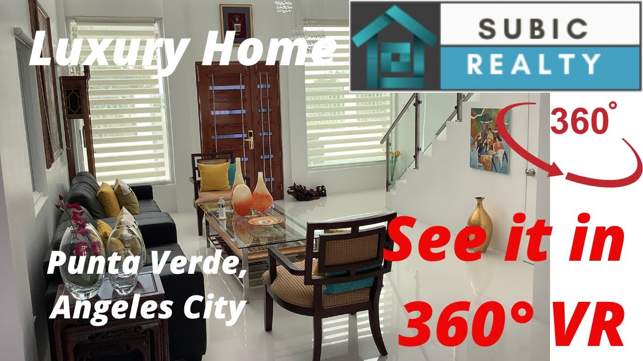 360 ° VR, Punta Verde, House and Lot for sale, Angeles City, offered by ...