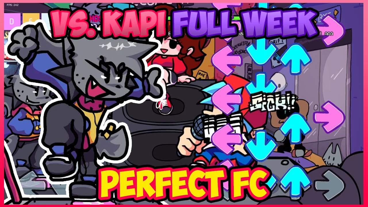 Friday Night Funkin' | V.S. Kapi FULL WEEK [New Update] - Perfect FC ...