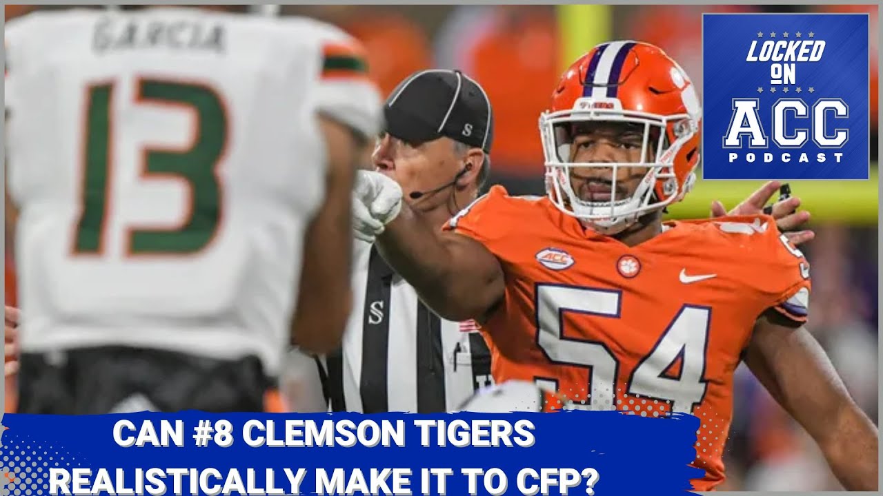 CFP RANKINGS: Do #8 Clemson Tigers STILL Have A Chance? Does Drake ...