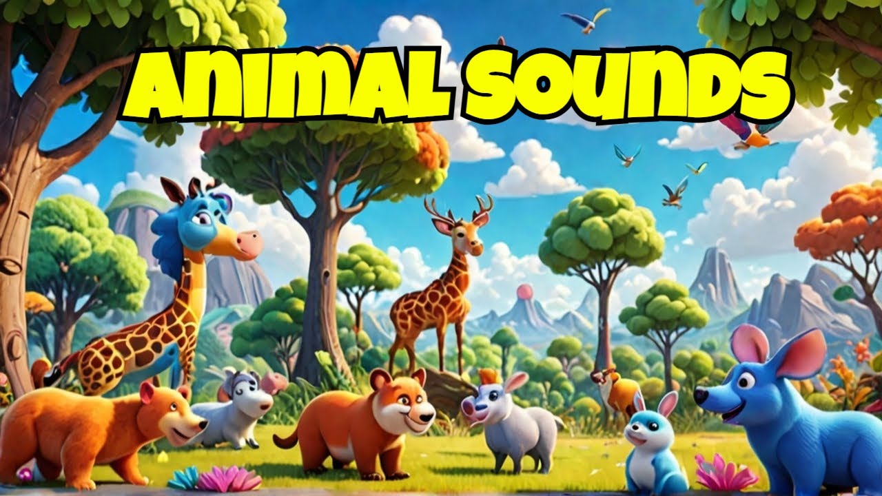 Animal Sounds for Kids: Clap Your Hands and Stomp Your Feet! 🐶🐱🐄🐥🐑 ...