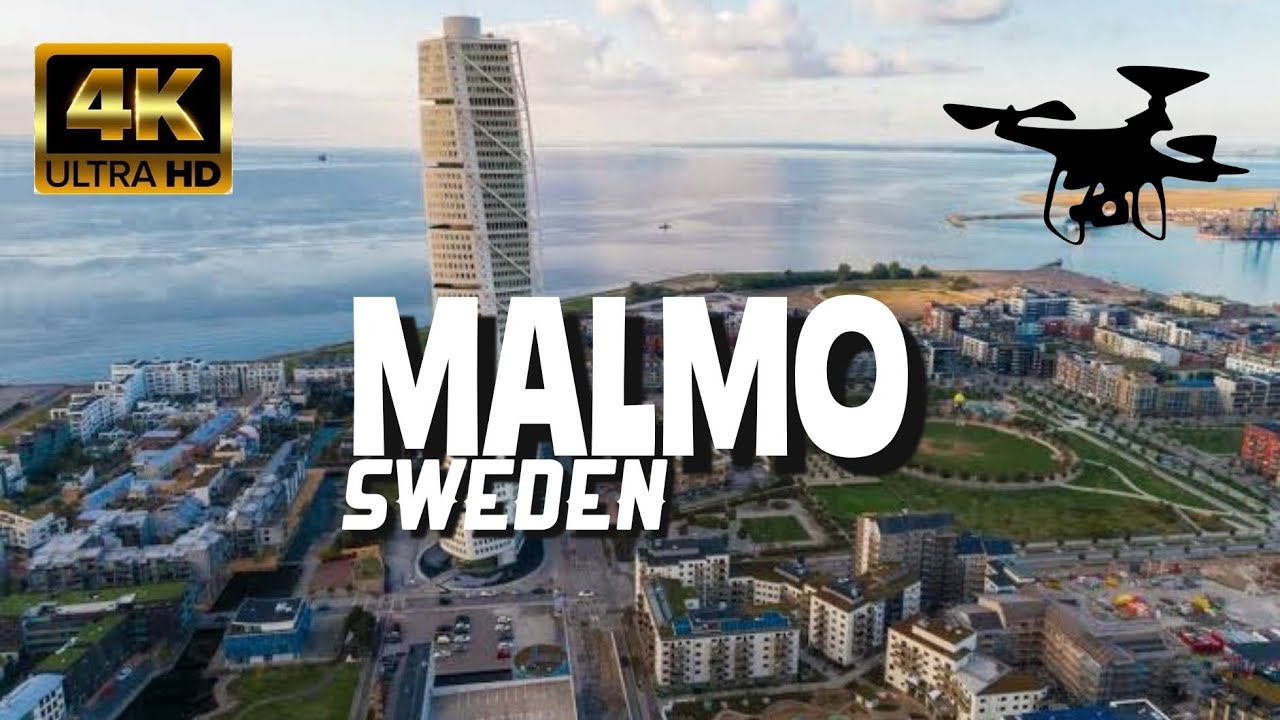 Malmo, Sweden In 4K By Drone - Amazing View Of Malmo, Sweden - YouTube