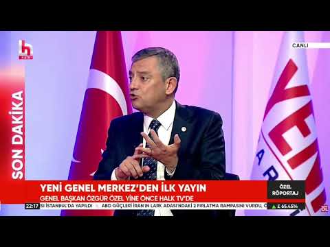 Halk TV’de soruları yanıtlıyorum.