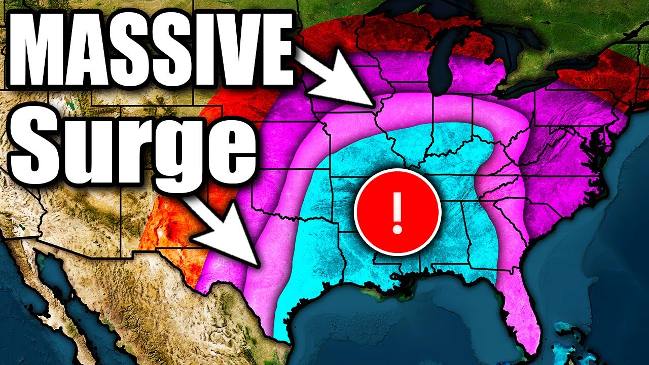 Models Calling For Massive Surge of Severe Weather and Cold Shots - YouTube