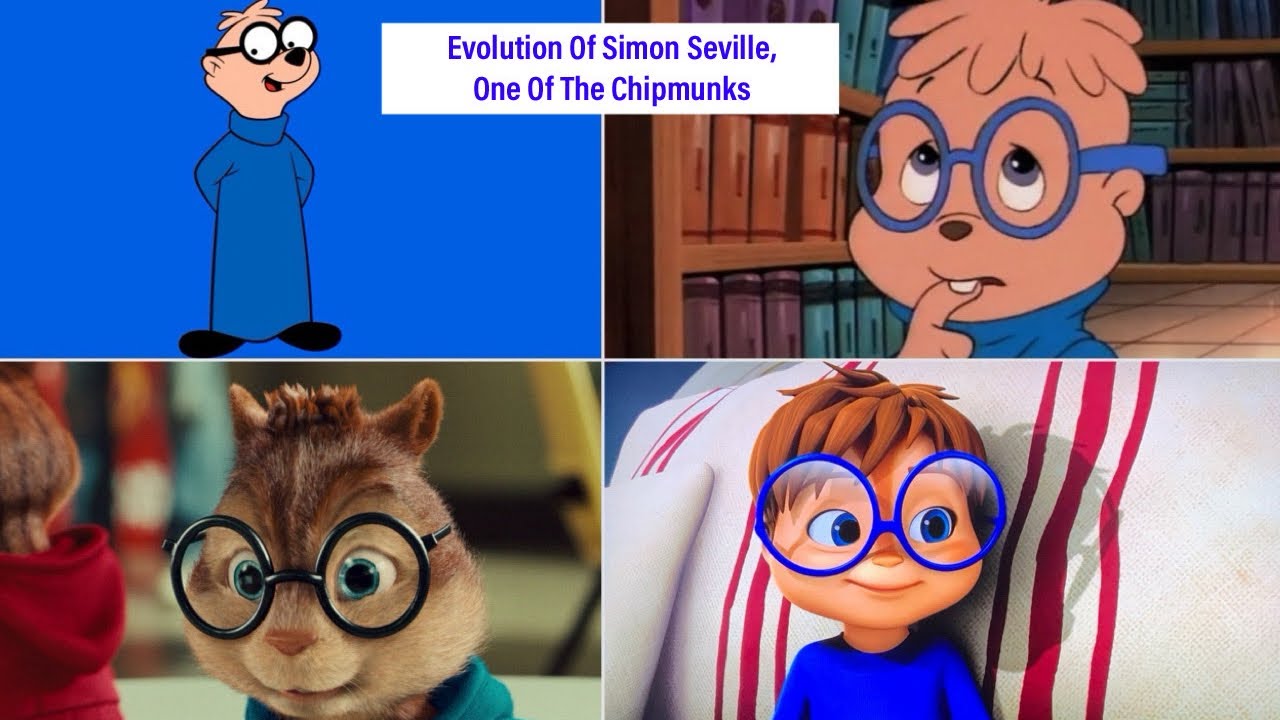 Evolution Of Simon Seville, One Of The Chipmunks - YouTube