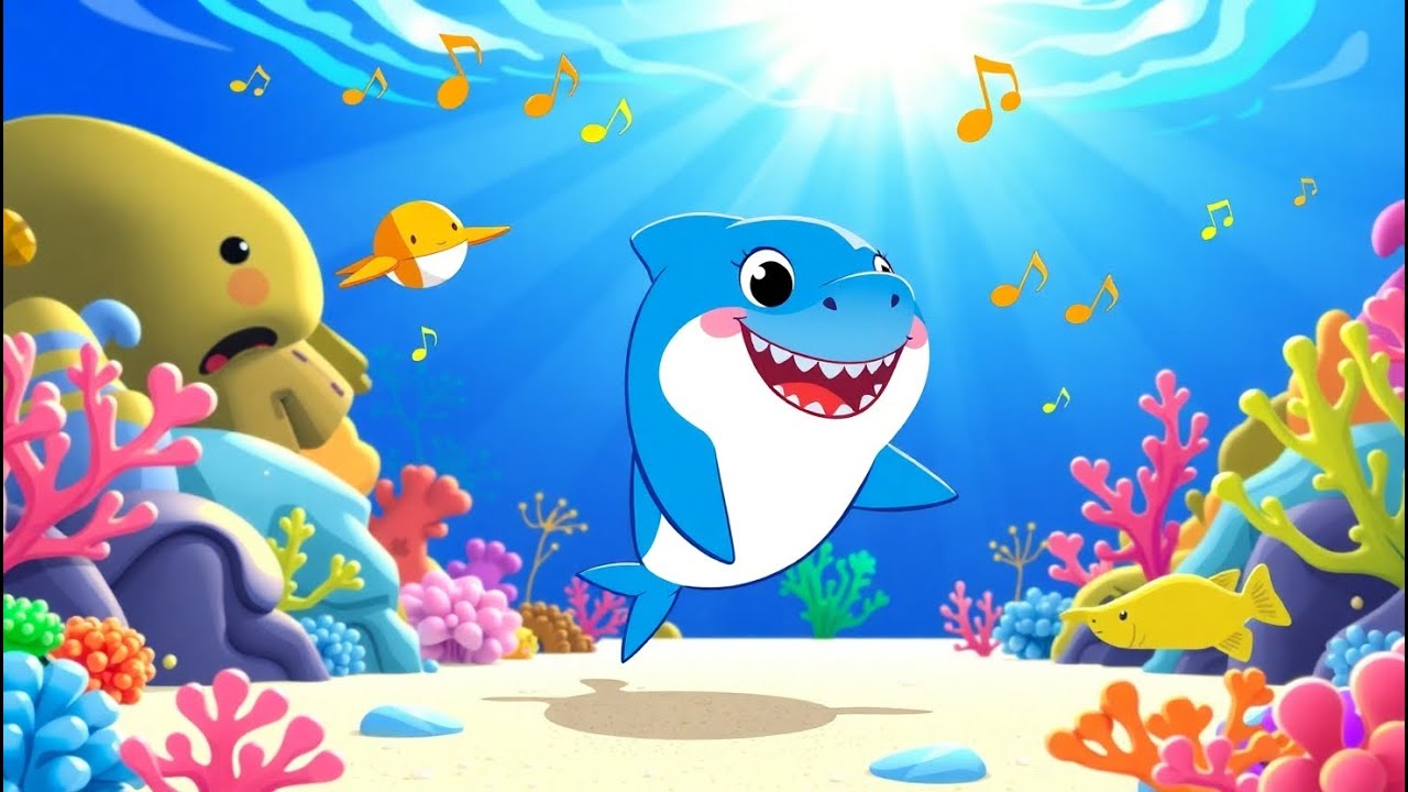Baby Shark and the Lost Melody | Ocean Adventure Story - YouTube