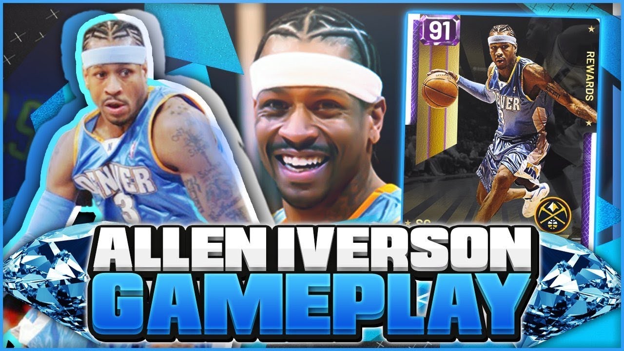 *FREE* AMETHYST ALLEN IVERSON GAMEPLAY! OMG 2K MADE THIS CARD NOT ...