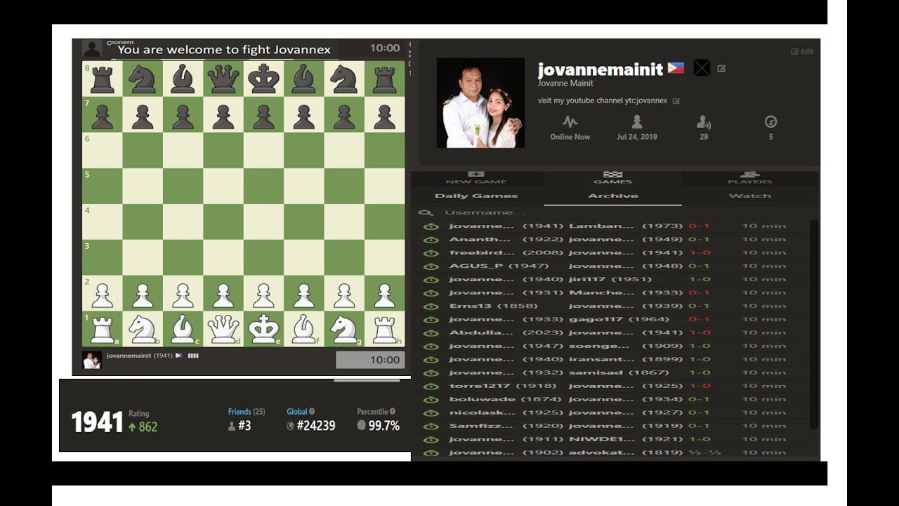 Testing Obs for Chess Game September 17-2021 - YouTube