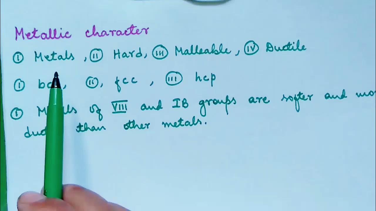 D block Elements General Characteristics Part 2 YouTube d-block-elements-general-characteristics-part-2-youtube