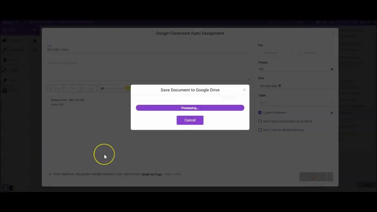 Kami: Create Draggable or Flatten Annotations - YouTube