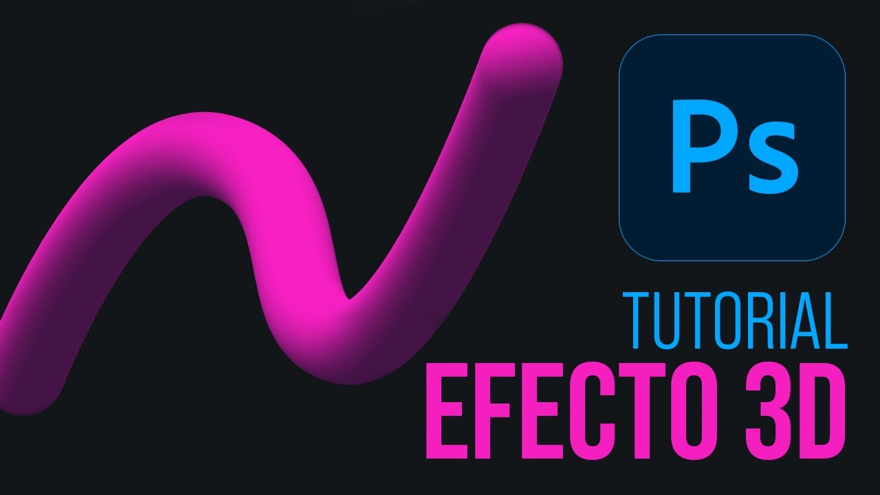 IMPRESIONANTE EFECTO 3D 🤩🖌️ para tus diseños RÁPIDO Y FÁCIL | Tutorial Photoshop - YouTube