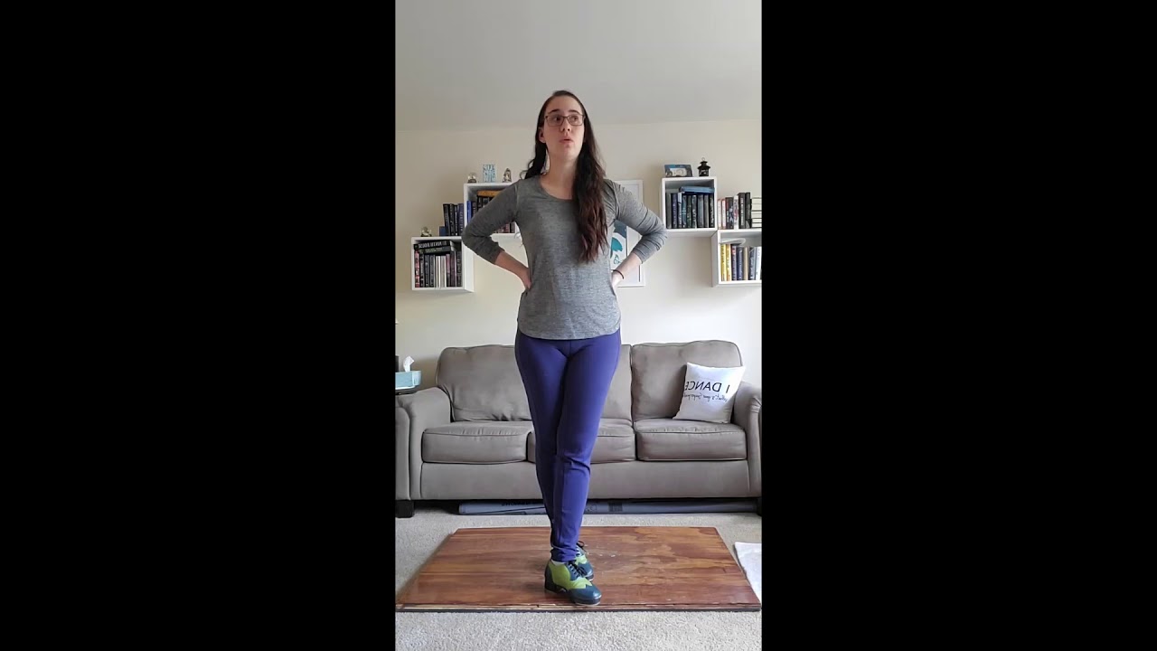 Advanced Beginner/Intermediate Tap from home, class 6 - YouTube