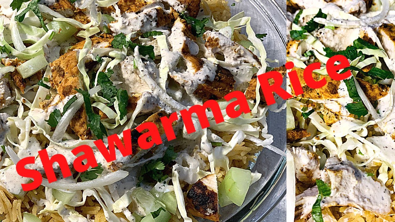 Shawarma Rice Platter - by RecipezBook - YouTube