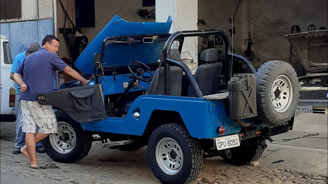 pequena reforma no meu jeep - YouTube