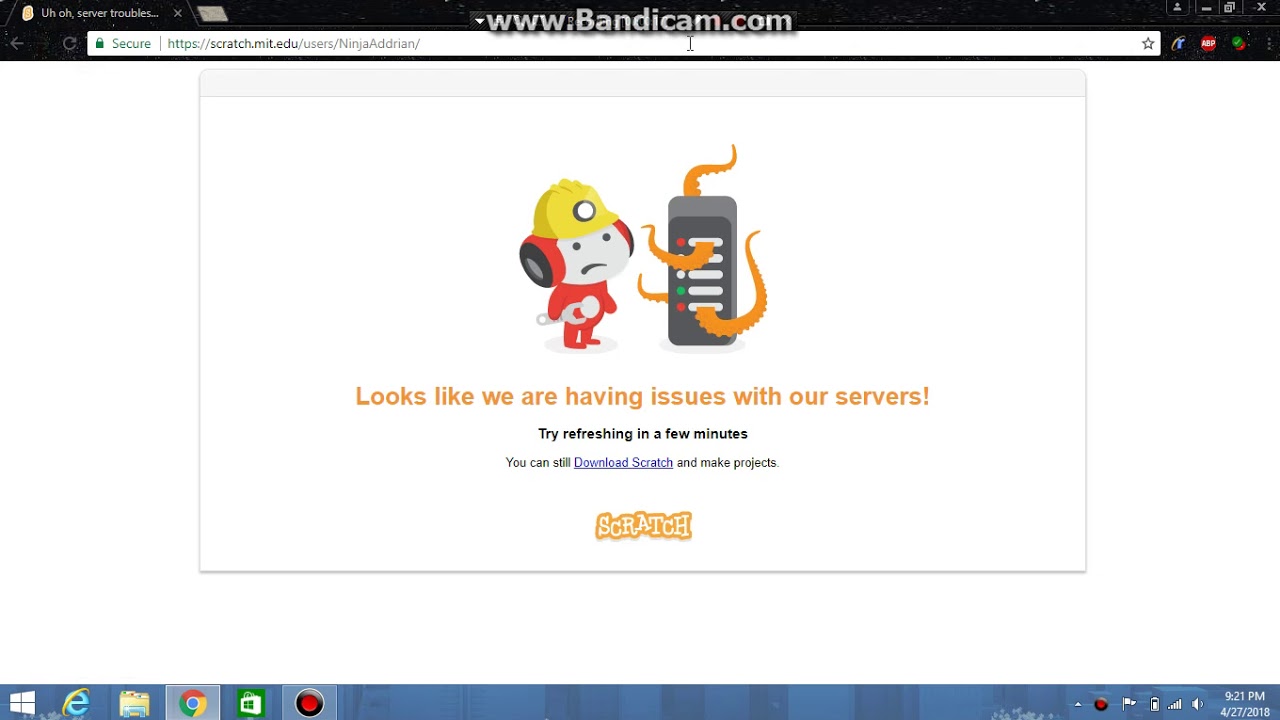 Scratch is broken - YouTube