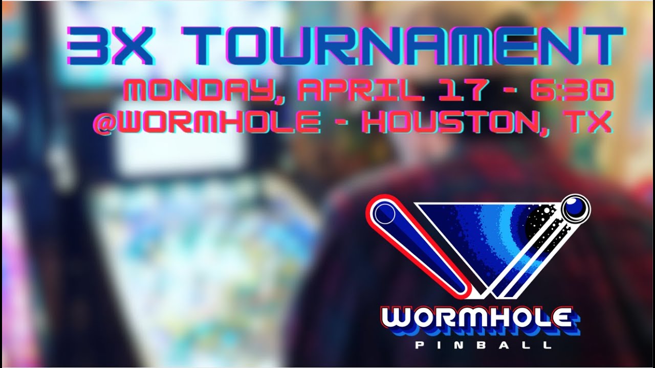 Wormhole IFPA Monday Night 3X Pinball Tournament - April 2023 - YouTube