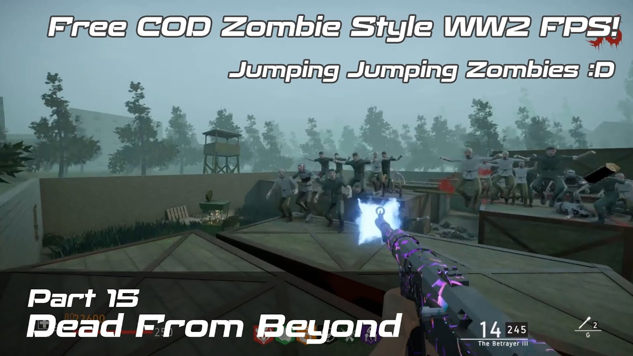 Jumping jumping zombies 😎😎😎 | Dead From Beyond | Free COD Zombie Style ...