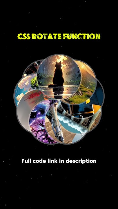 Css Rotate Function Css Html Codetomato Youtube