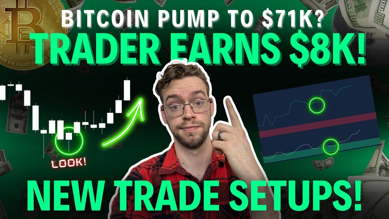 Bitcoin PUMP To $71k? Trader Earns $8k! (New Trade Setups!) | BTC Price ...