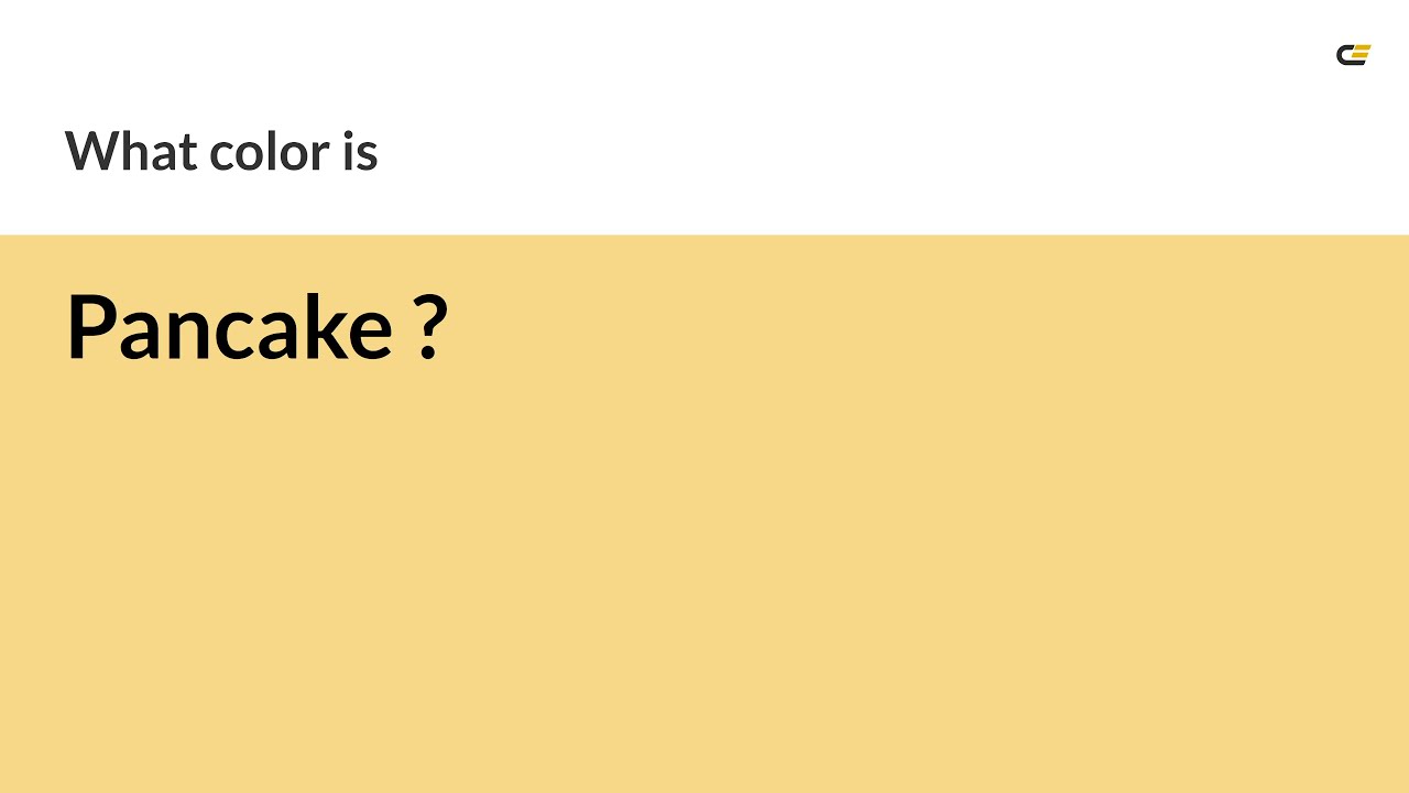 Pancake color #f7d788 hex Cool Yellow color f7d788 - YouTube