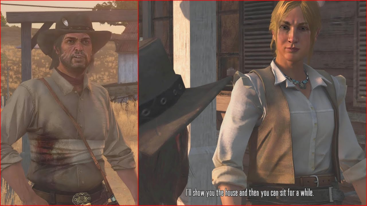 Bonnie shows John Marston her beautiful Ranch and lets him rest in her ...