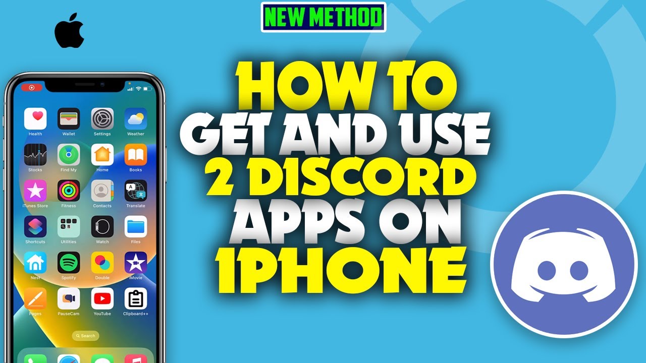 how to get and use 2 discord apps on iPhone 2023 - YouTube
