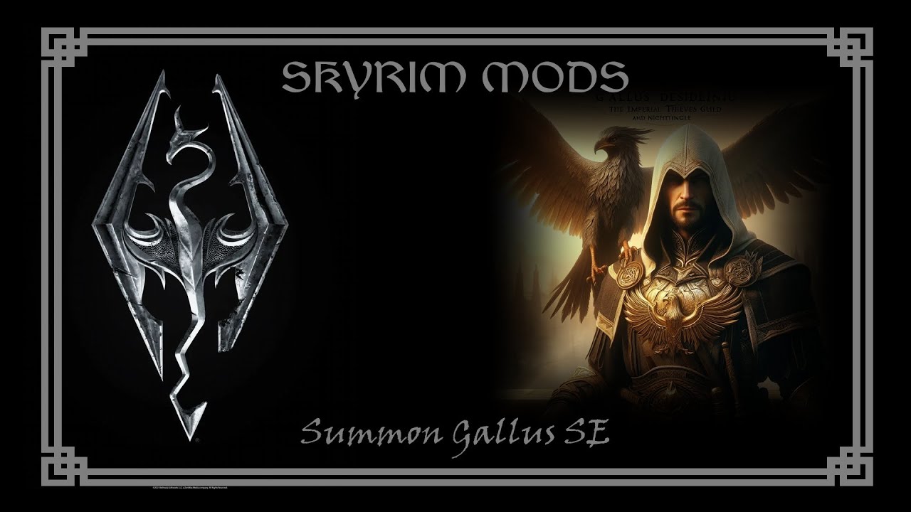 Skyrim Special Edition - Summon Gallus SE - YouTube