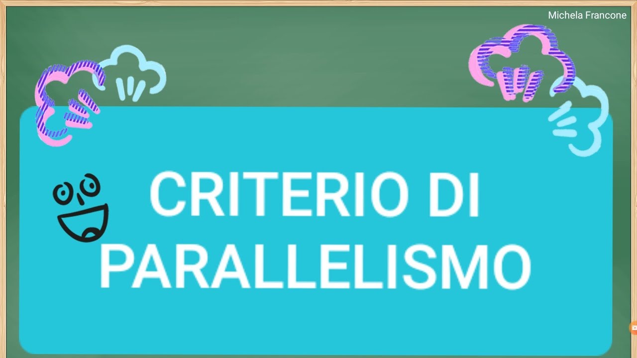 Criterio di parallelismo - YouTube