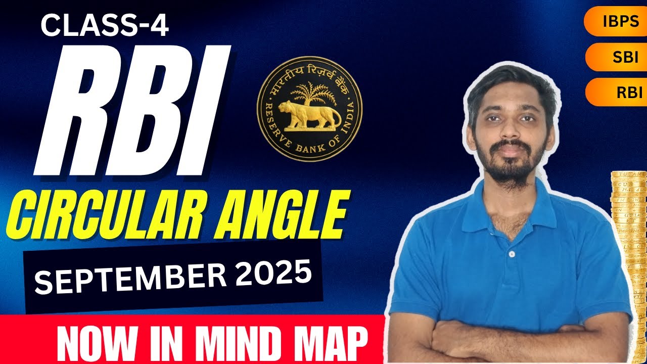 RBI Angle Mind-Map by Hirak Nath | RBI Circulars September 2025 IBPS PO ...