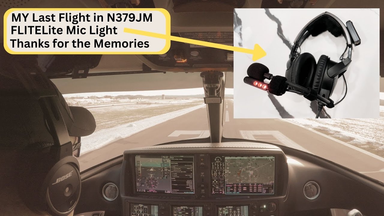 It Was My Final Flight in this Cirrus Vision Jet... Hand Flown Arrival ...