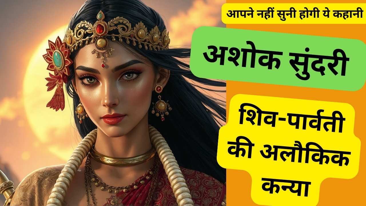 अशोक सुंदरी - शिव-पार्वती की अलौकिक कन्या I Ashok Sundari - The divine ...