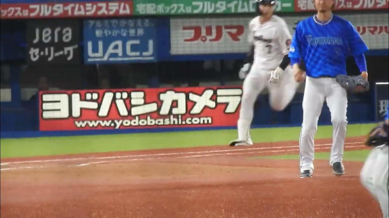 2024/7/21 ヤクルトvsDeNA 長岡秀樹 2点同点タイムリーヒット - YouTube