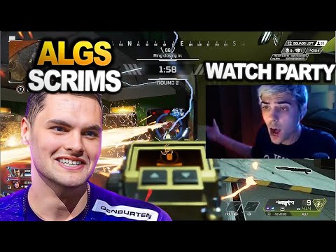 TSM Imperialhal watches how DZ Genburten wins ALGS SCRIMS ( apex legends ) - YouTube