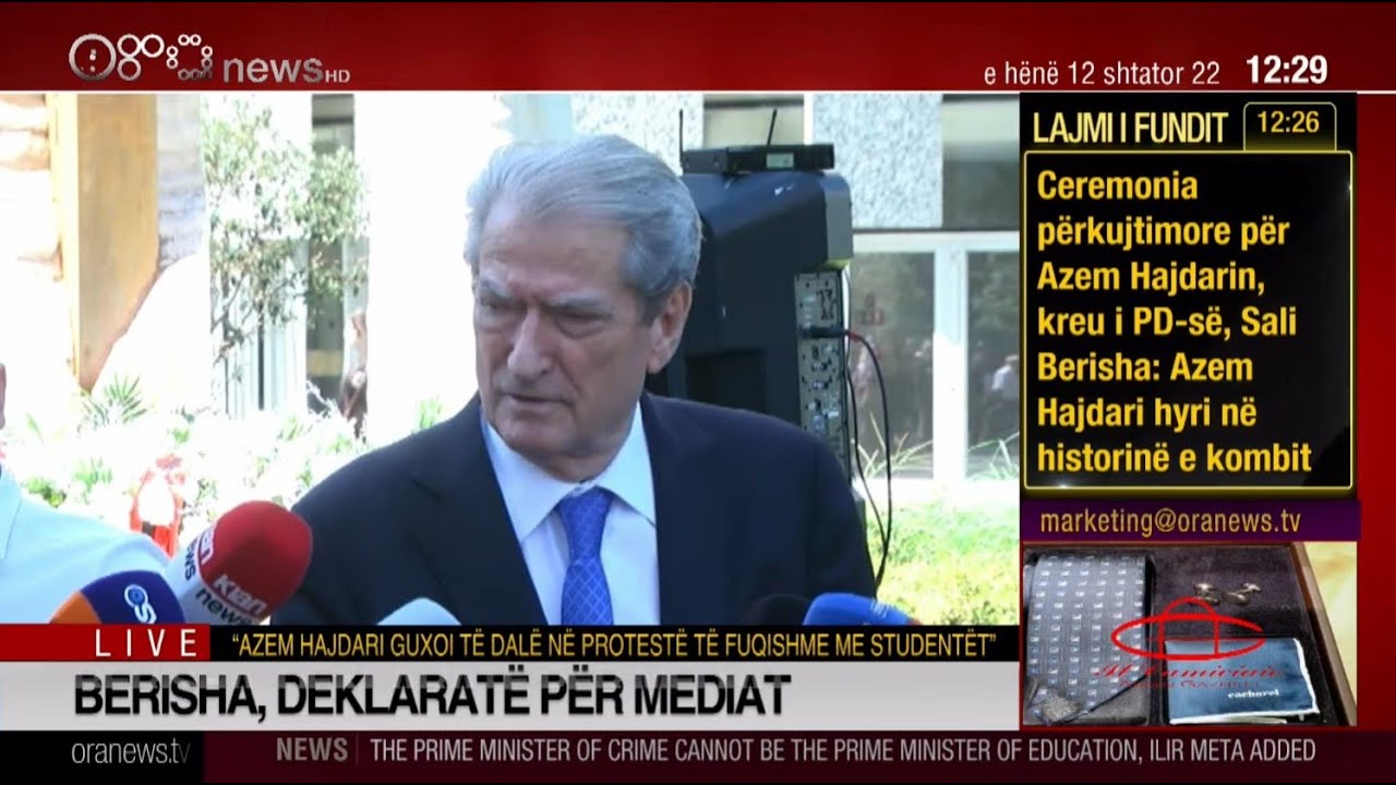 Berisha thirrje shqiptarëve: Të përmbushim misionin tonë si Azem ...