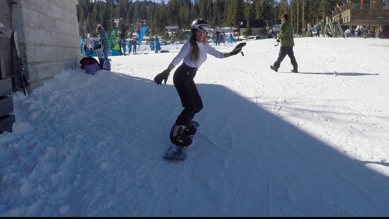 Snow Bunny Push Ups at Tamarack Lodge - YouTube