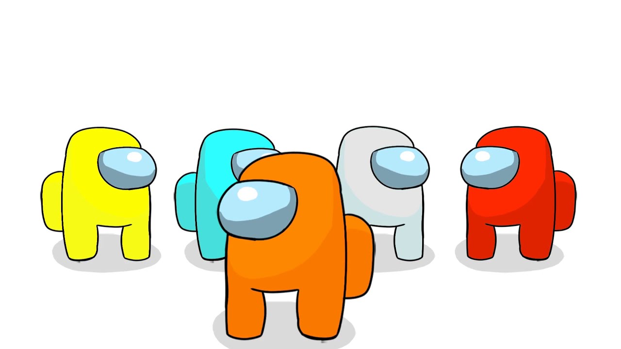 EVERYBODY DO THE FLOP (AMONG US) - YouTube