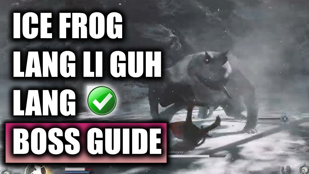 How To Easily Defeat The Ice Frog Boss In Chapter 3 l Black Myth Wukong ...