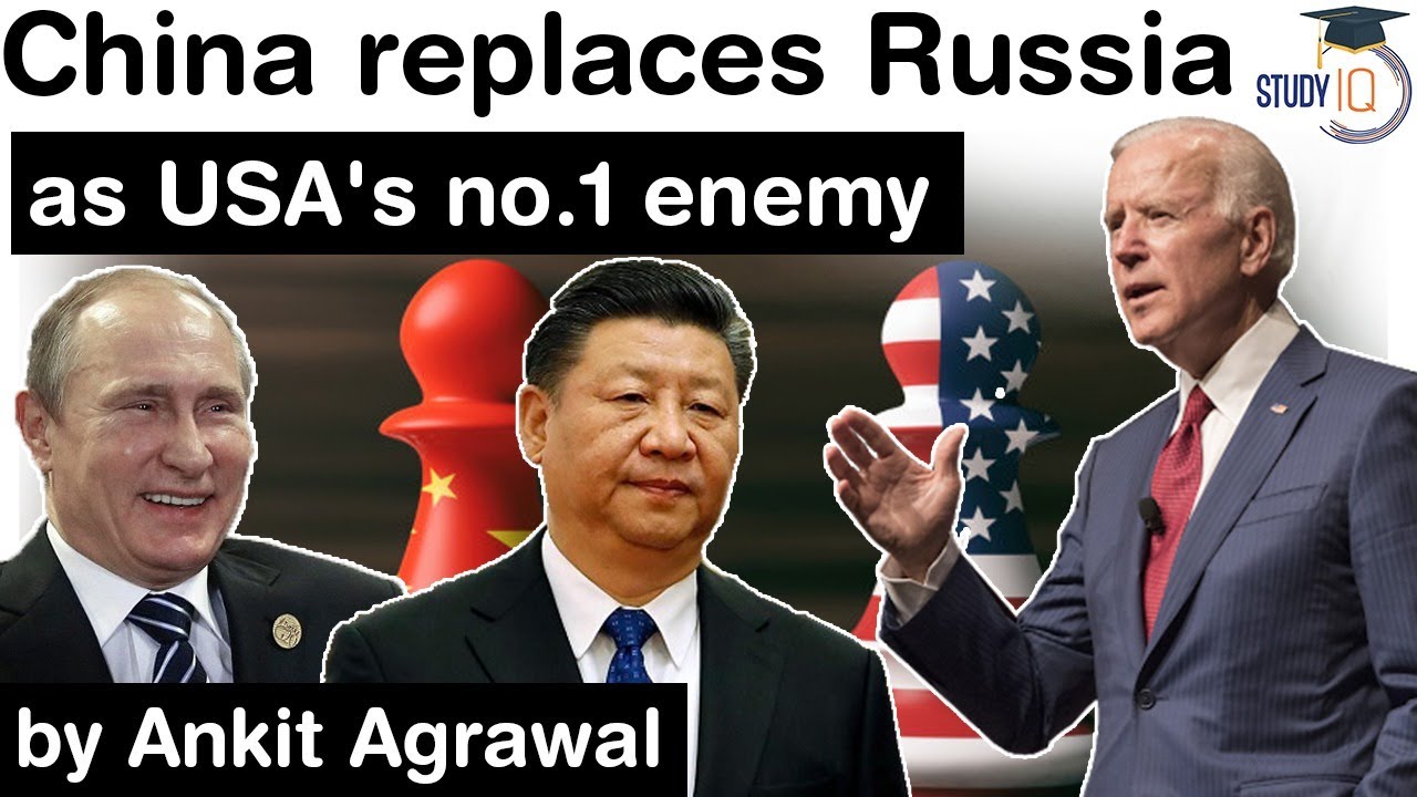 US China Rivalry - China replaces Russia as greatest enemy of USA finds ...