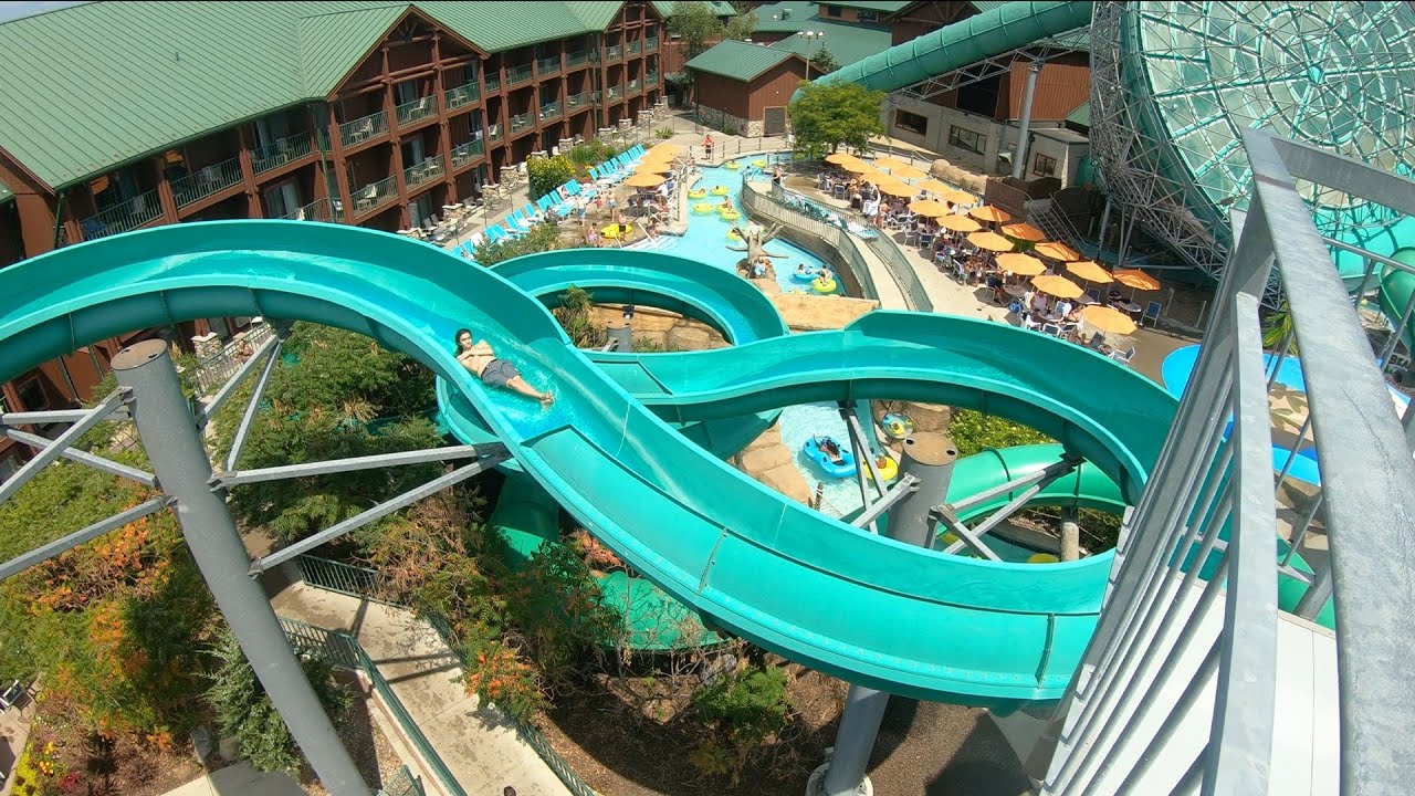 Gold Rush - Body Slide | Wilderness Resort Wisconsin Dells - YouTube