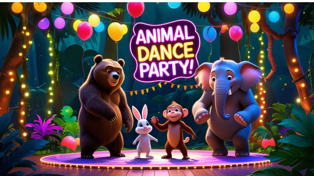 Animal Dance Party - YouTube