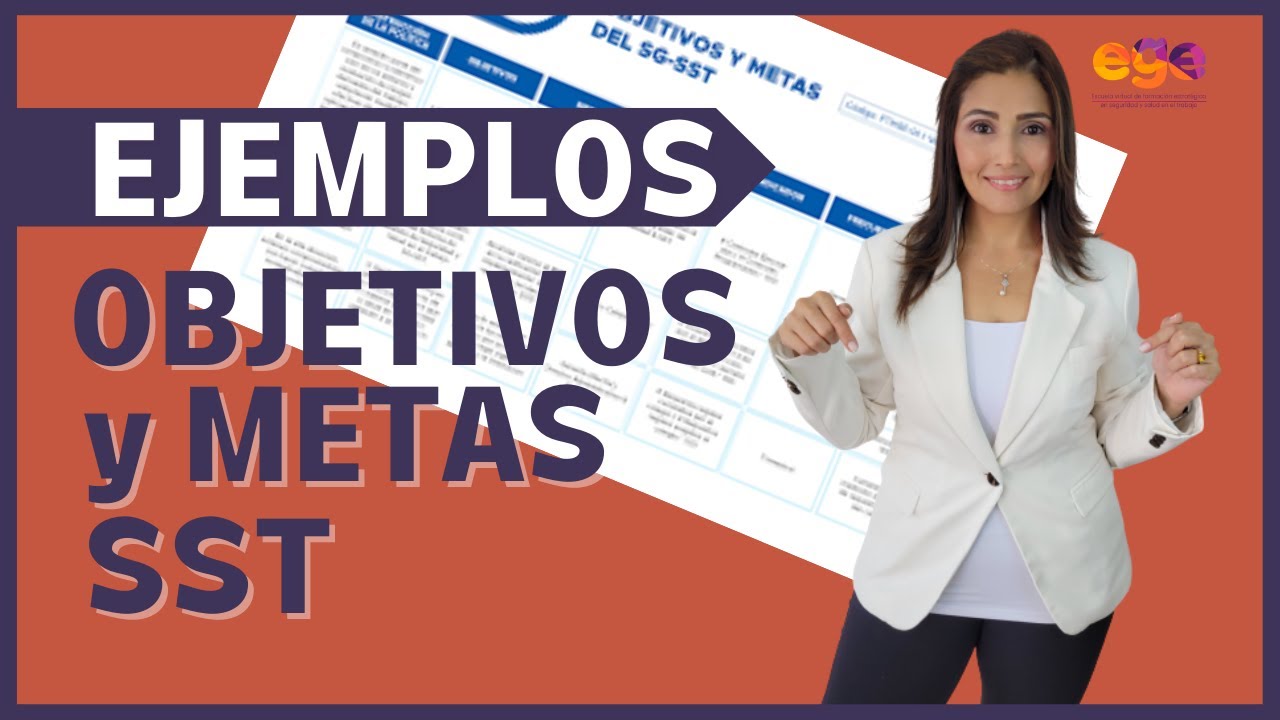🏻Cómo REDACTAR OBJETIVOS y METAS de Seguridad y Salud📄 #sst #escuelaege ...