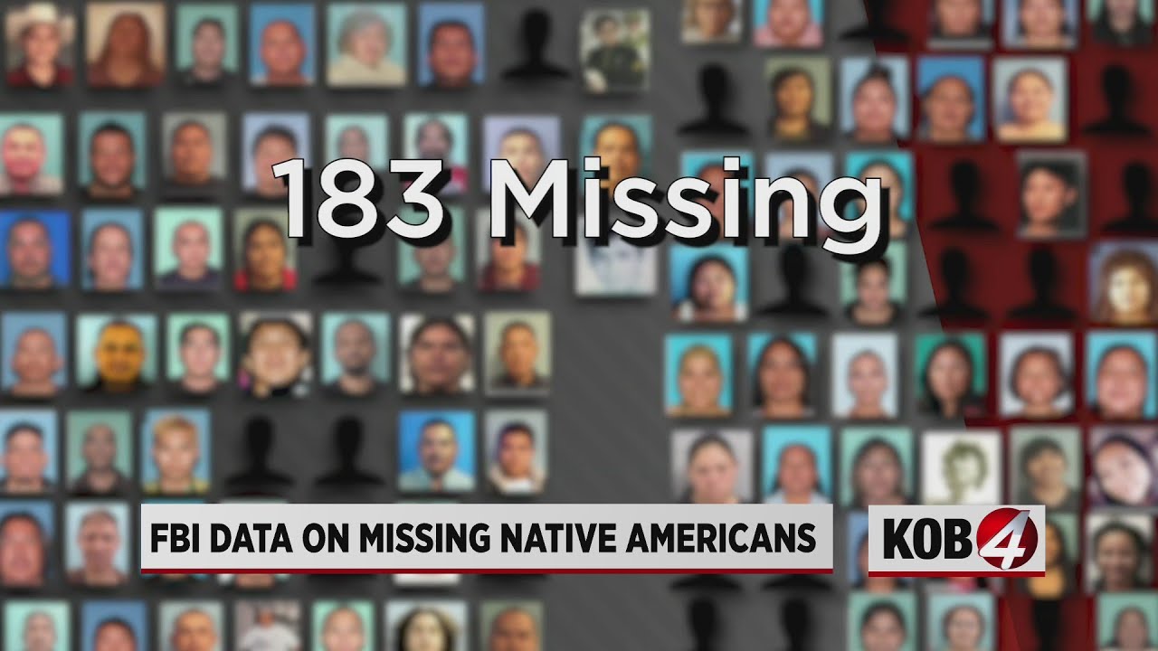FBI releases data on missing Native Americans - YouTube