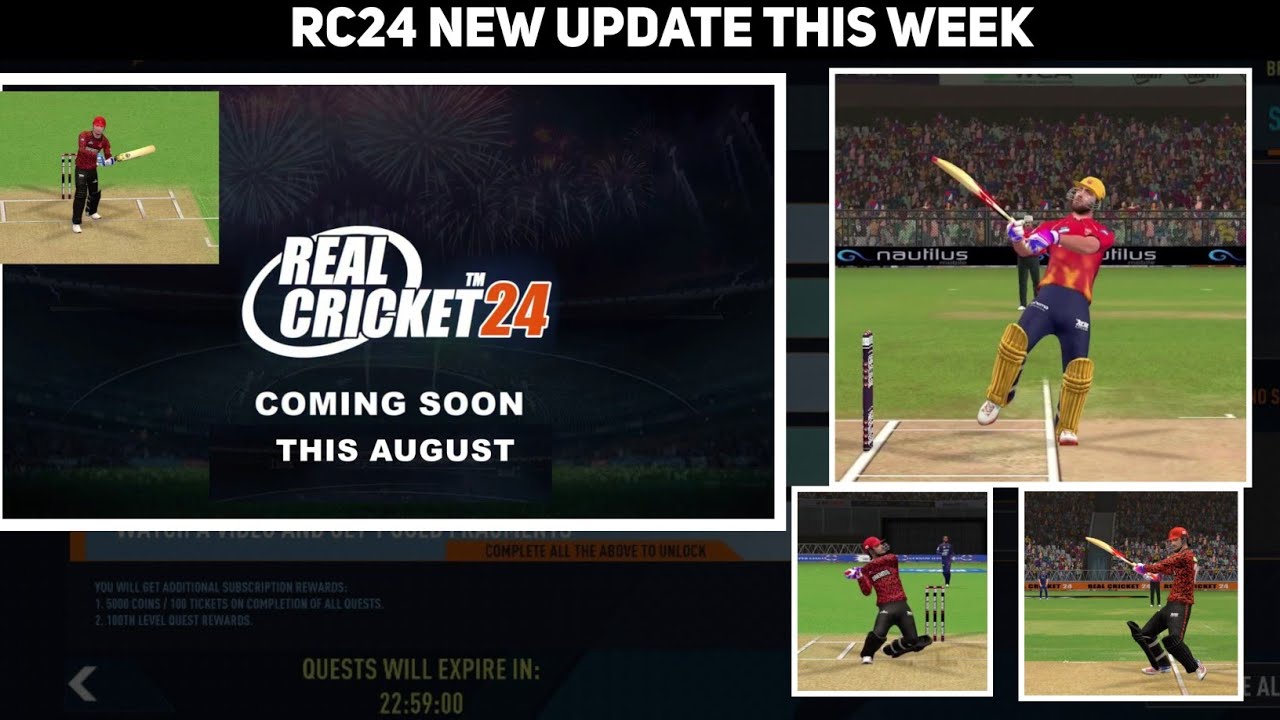 Real Cricket 24 New Update Is Here 🔥 | New Teaser | Rc24 New Update ...