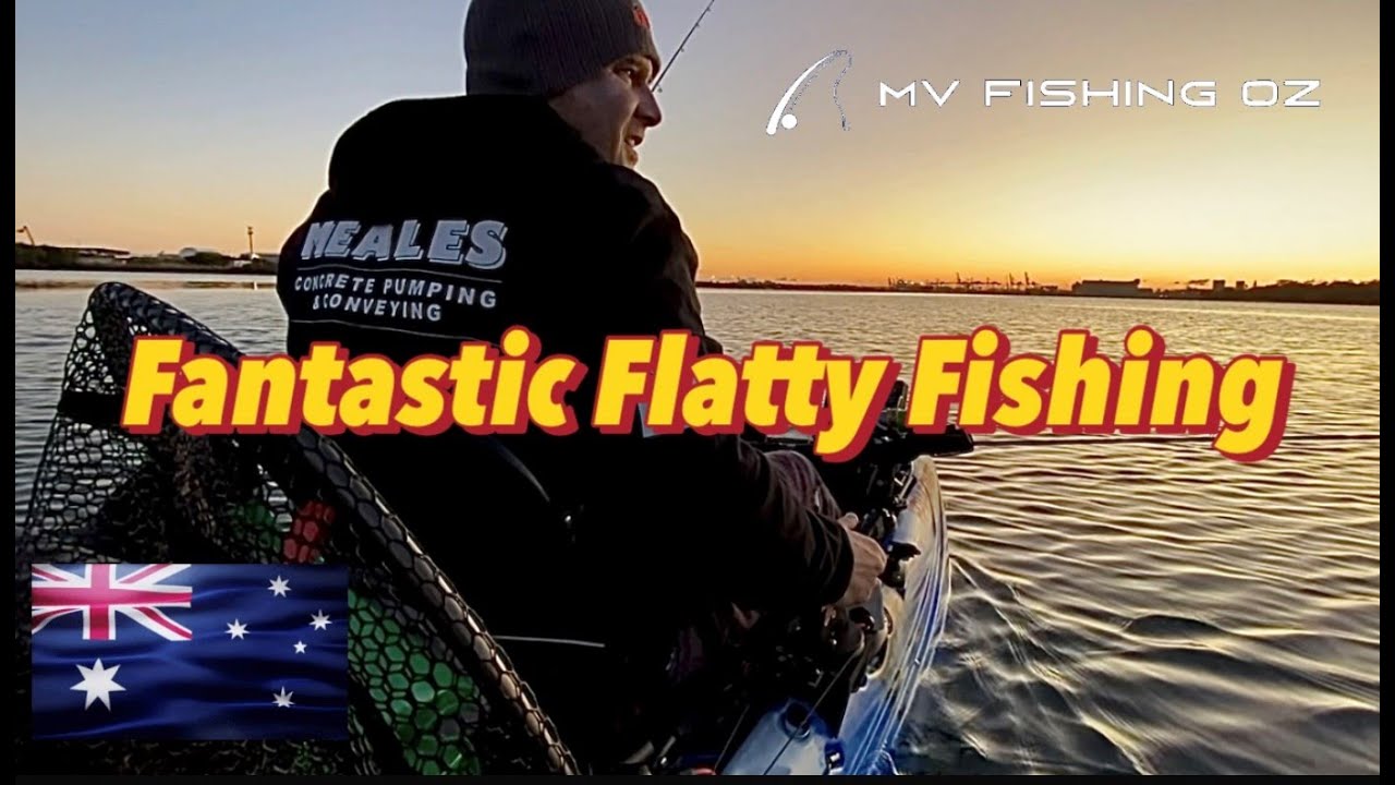 Aussie Winter Kayak Flatty Fishing - Fantastic Winter Sunrise - YouTube