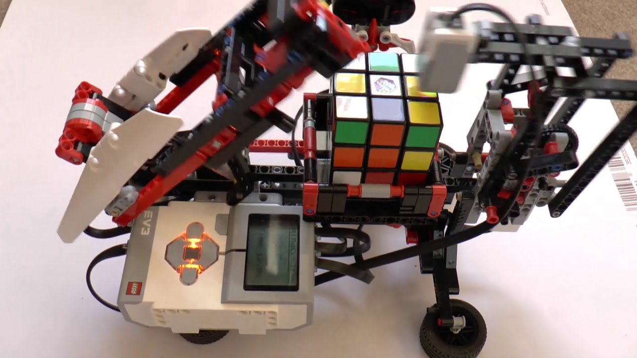 lego rubiks cube solver - YouTube
